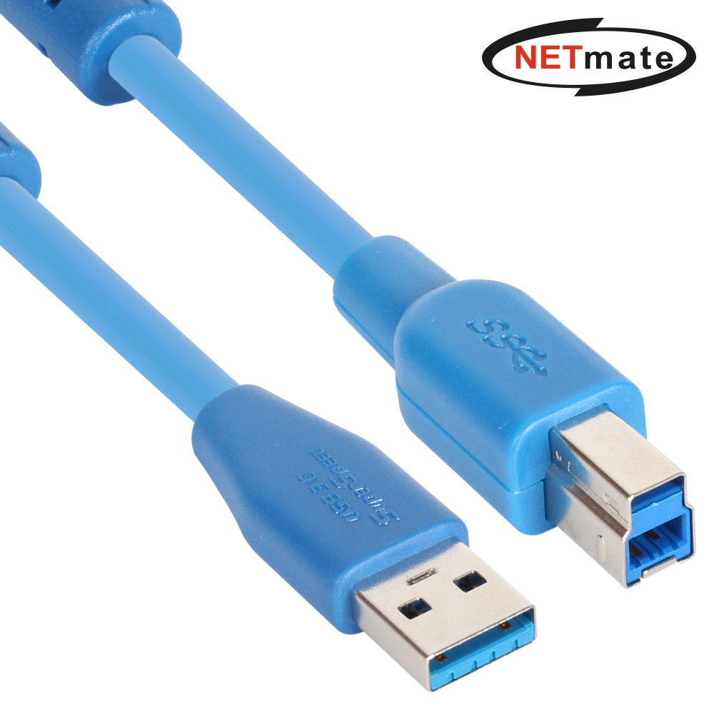 USB3.0 High-Flex AM-BM 리피터 15m, 넷메이트 (NETMATE) | MISUMI한국미스미